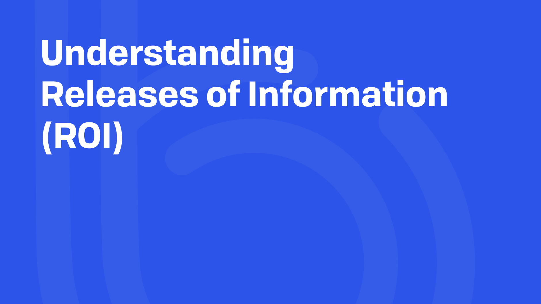 Releases of Information (ROI) in Therapy: Understanding When and Why They Matter